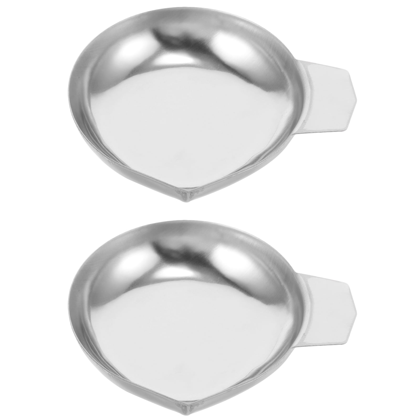 OUNONA Stainless Steel Weighing Dish for Home Use Silver Color Perfect ...