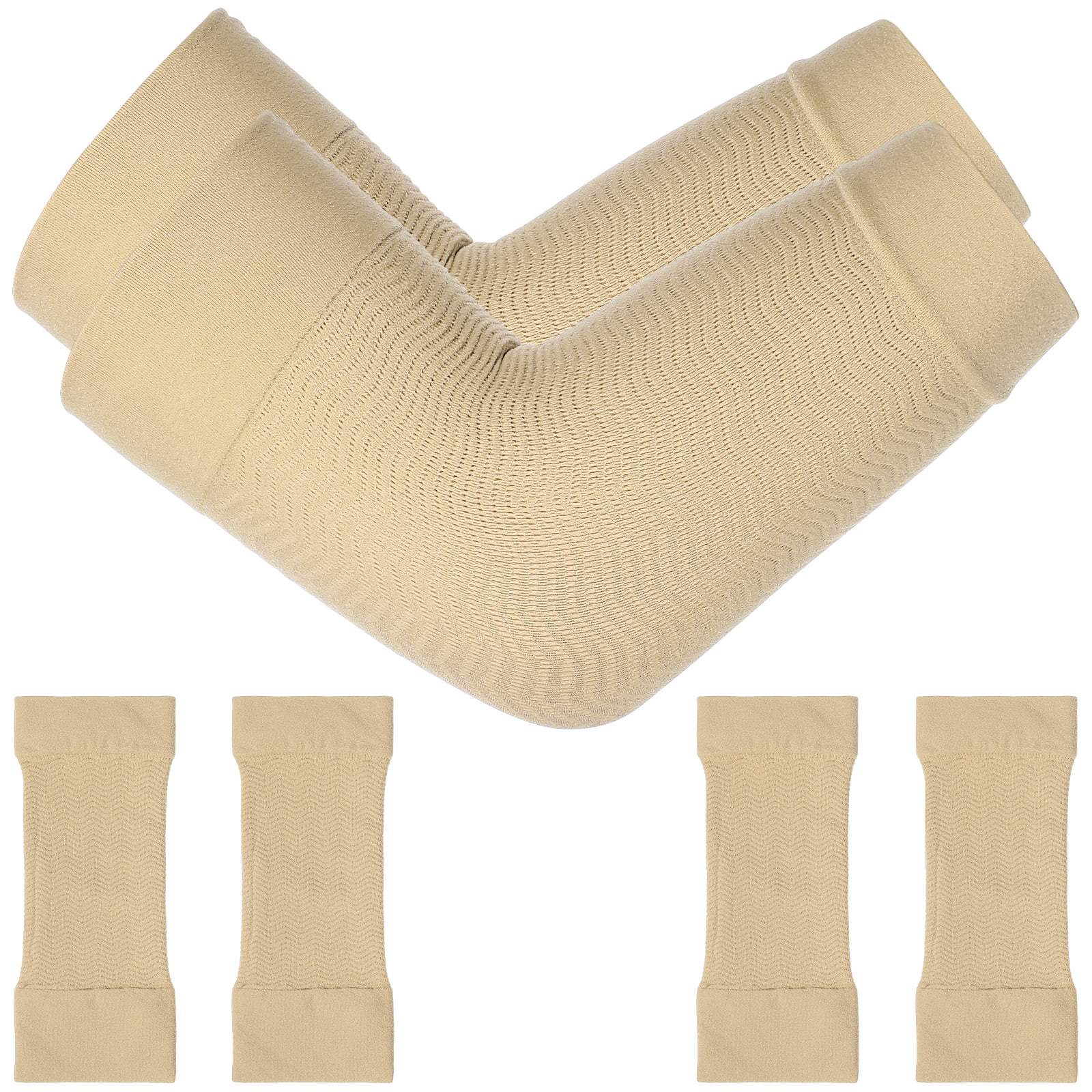 Sold 3 Pairs Upper Arm Sleeves Arm Covers Forearm Sleeve Elbow Sleeves ...