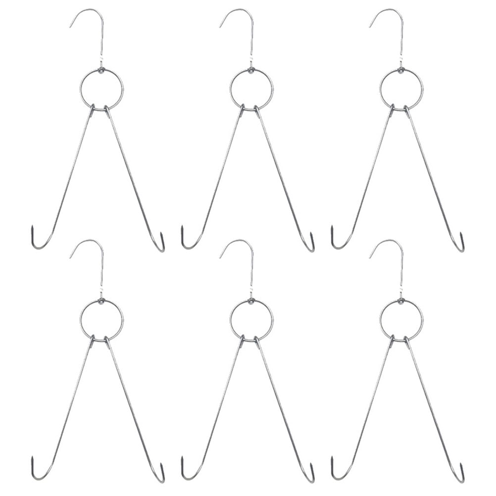Sold 6Pcs Stainless Steel Meat Hooks Meat Hangers Kitchen Poultry Hooks ...