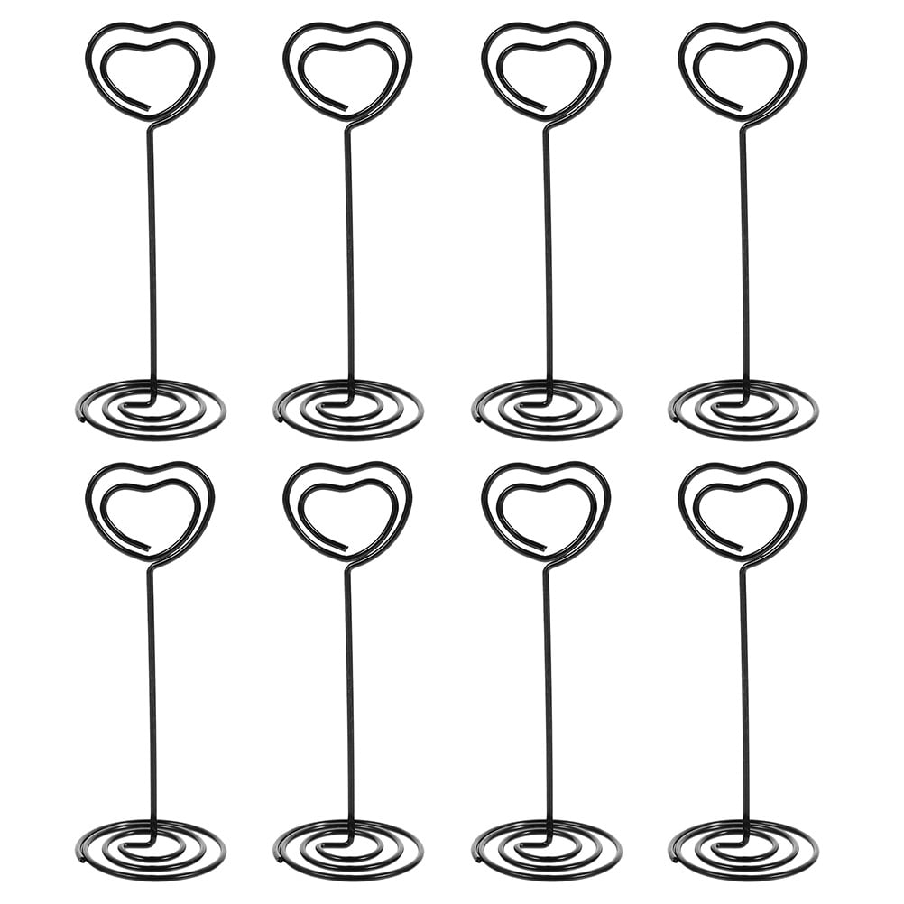 Sold 8pcs Desktop Photo Card Holders Table Sign Holders Clips Party ...