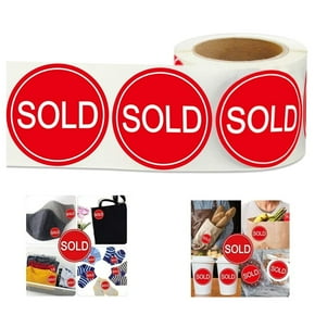 Red Dots Stickers