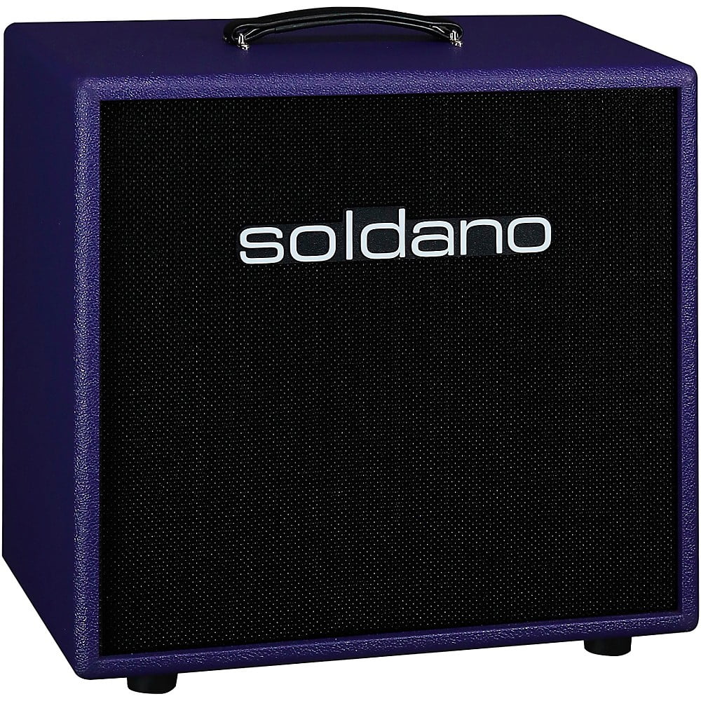 Soldano 1x12" Closed-Back Cab Black Grille Purple - Walmart.com