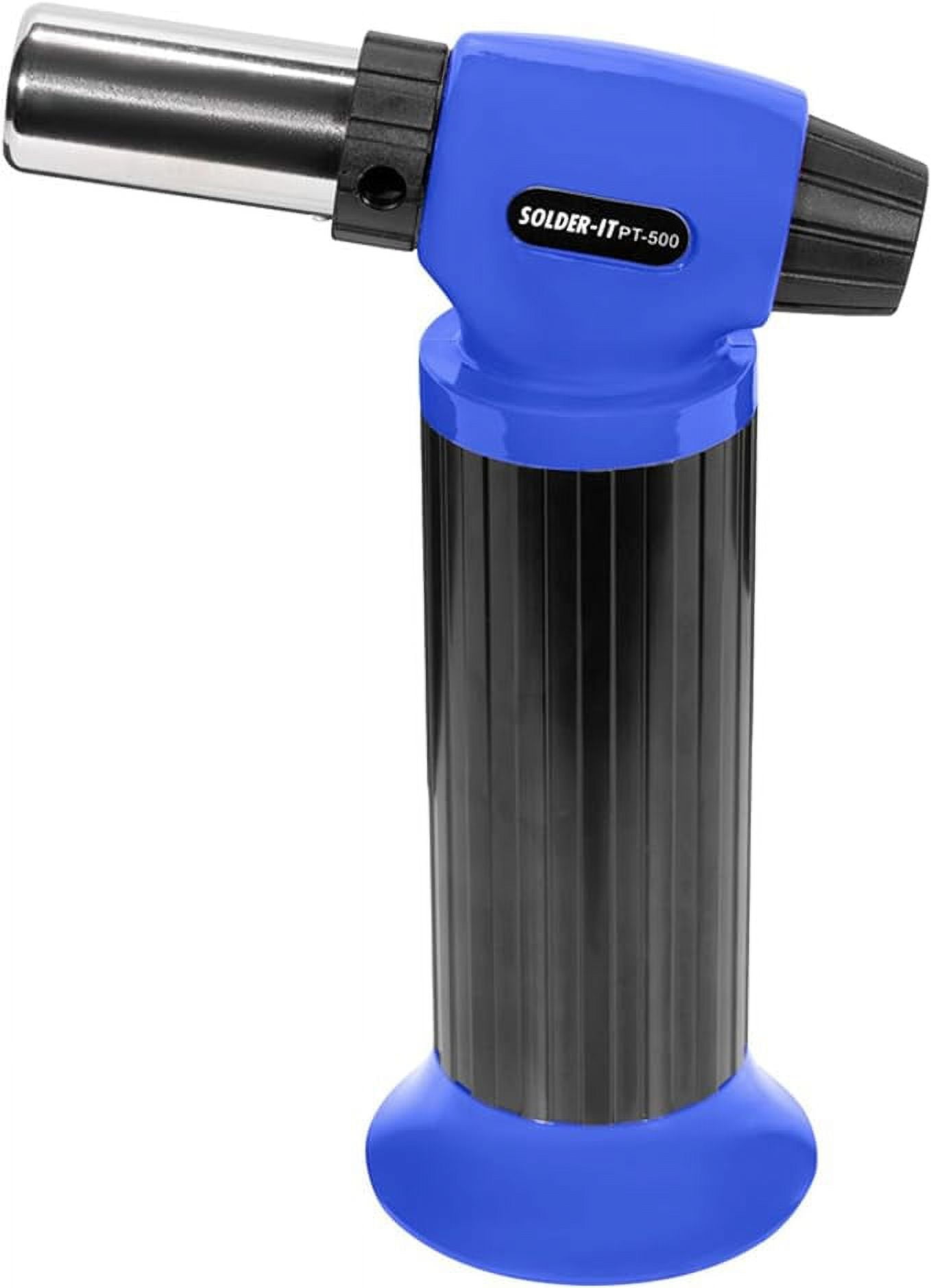 Solder-It Blue Pro-Torch PT-500 | Automatic-Ignition Butane Torch ...