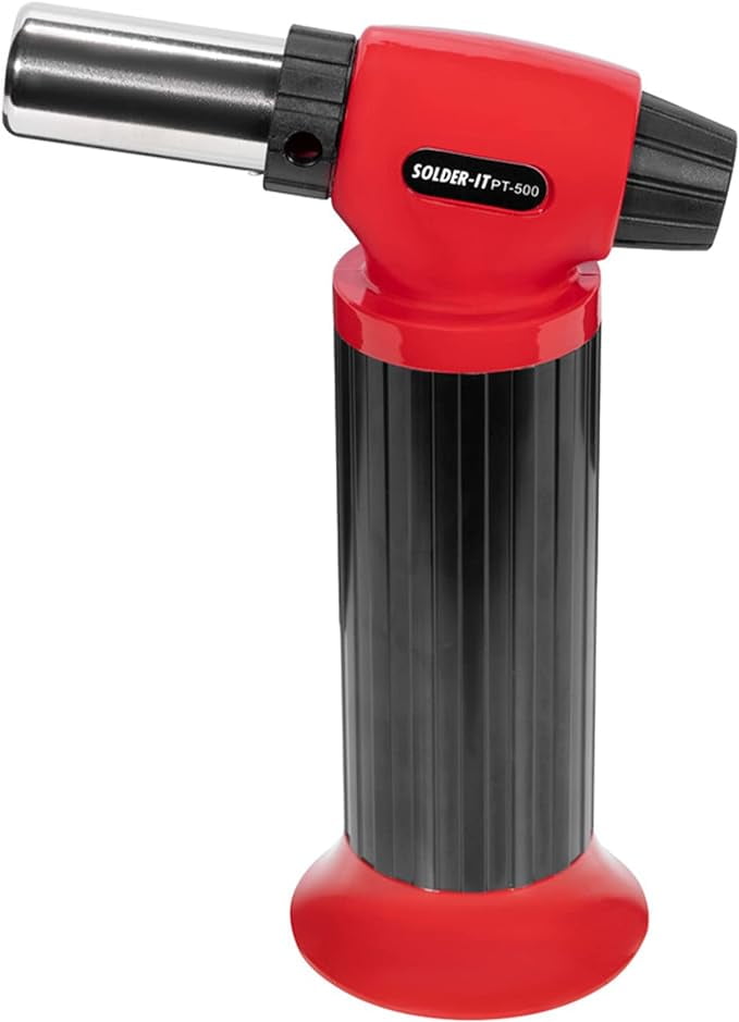 Solder-It Red Pro-Torch PT-500 | Automatic-Ignition Butane Torch ...