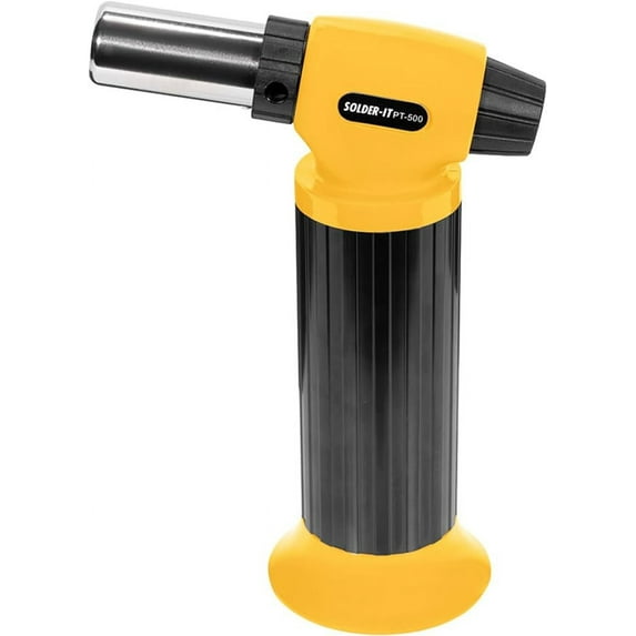Solder-It Yellow Pro-Torch PT-500 | Automatic-Ignition Butane Torch ...