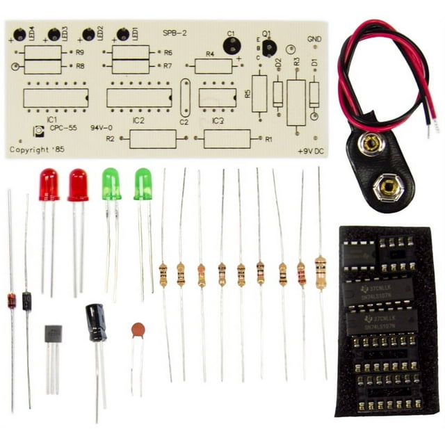 Electronix Express DIY Project: Beginner Solder Practice Kit, Learn ...