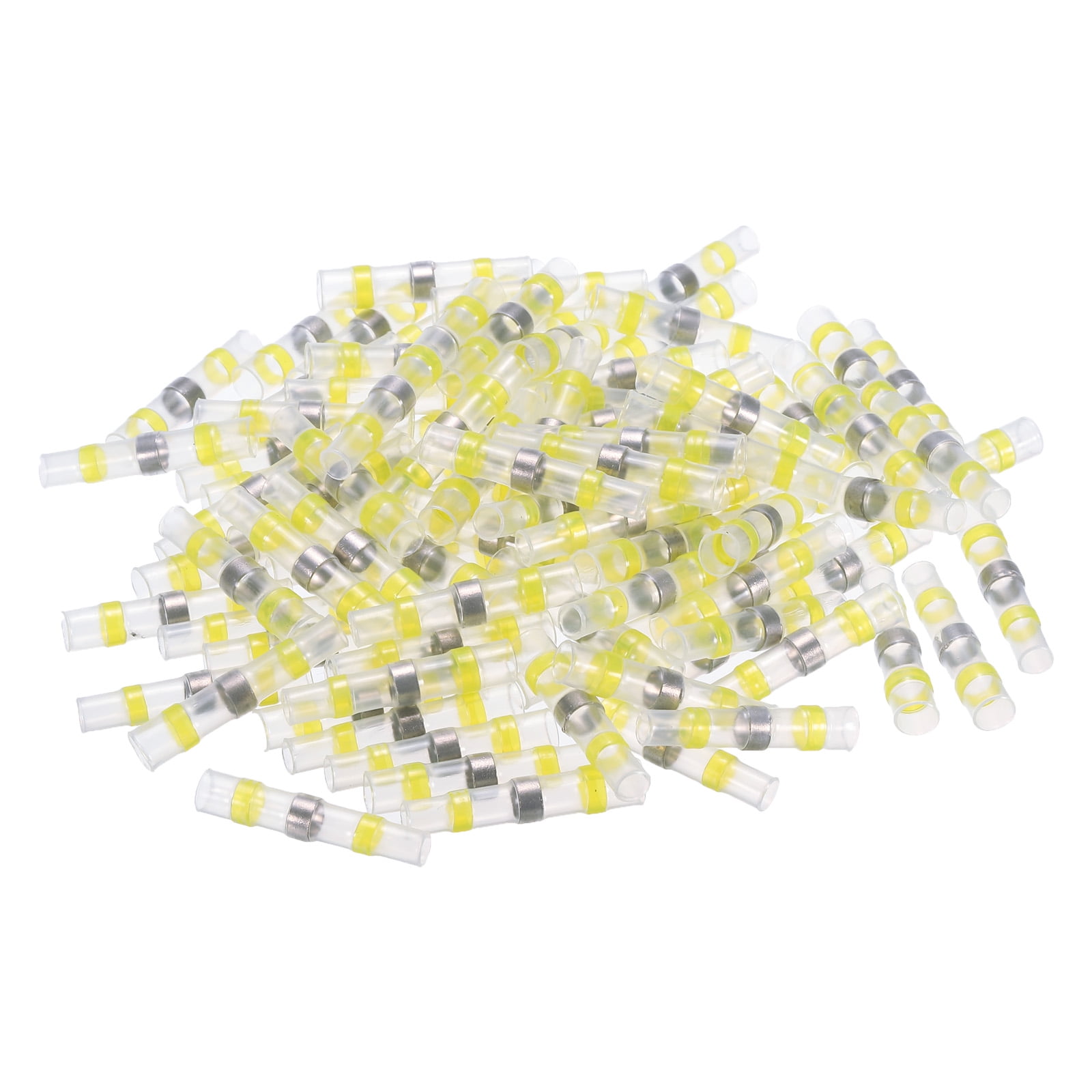 Solder Seal Wires Connectors 100pcs 12-10 AWG Waterproof Heat Shrink ...