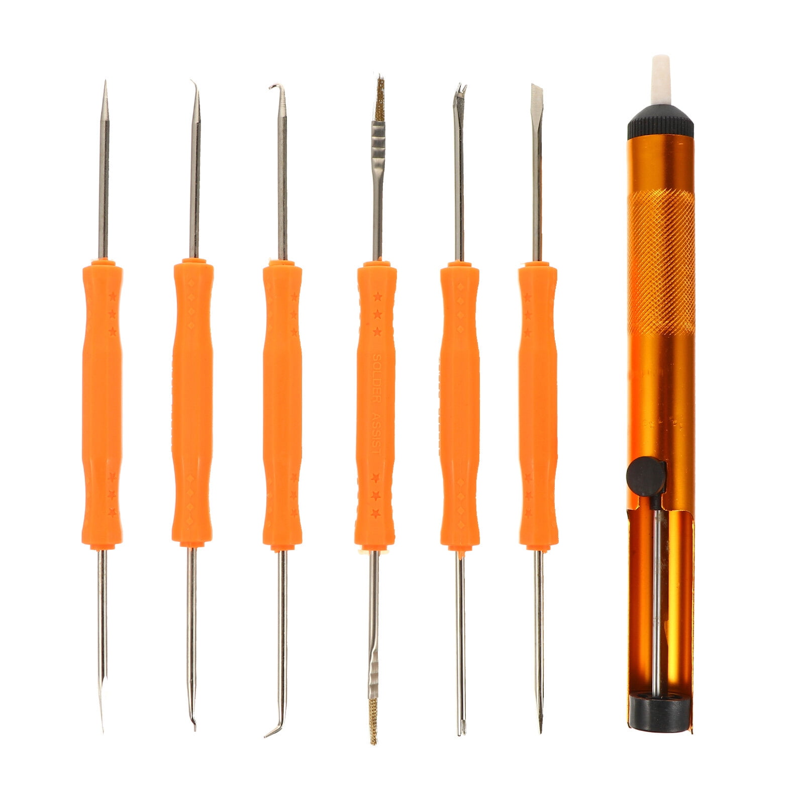 6 Soldering Auxiliary Tools Double-sided Repair Set with 1 Desoldering ...