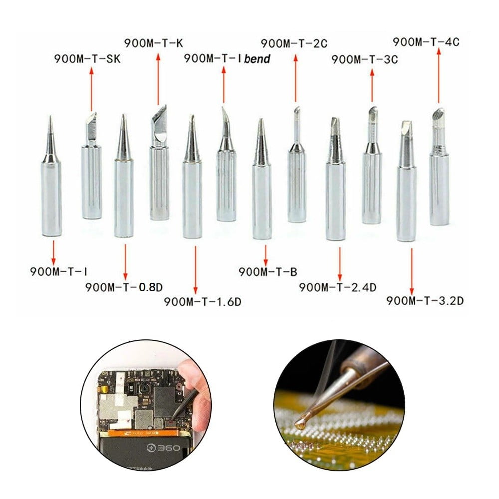 Solder Tips Soldering Tip 900M-T Series Accessory Copper Electric Iron ...