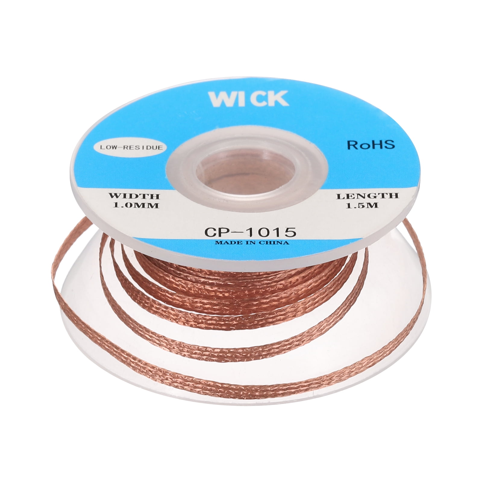 Solder Wick Braid No-Clean Desoldering Braid 0.04 Inch x 5 Feet 1 Pack ...