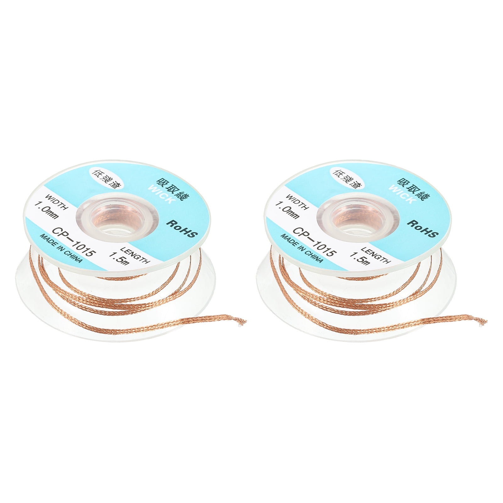 Solder Wick Braid No Clean Desoldering Wick Braid 0.04 Inch x 4.92 Feet ...