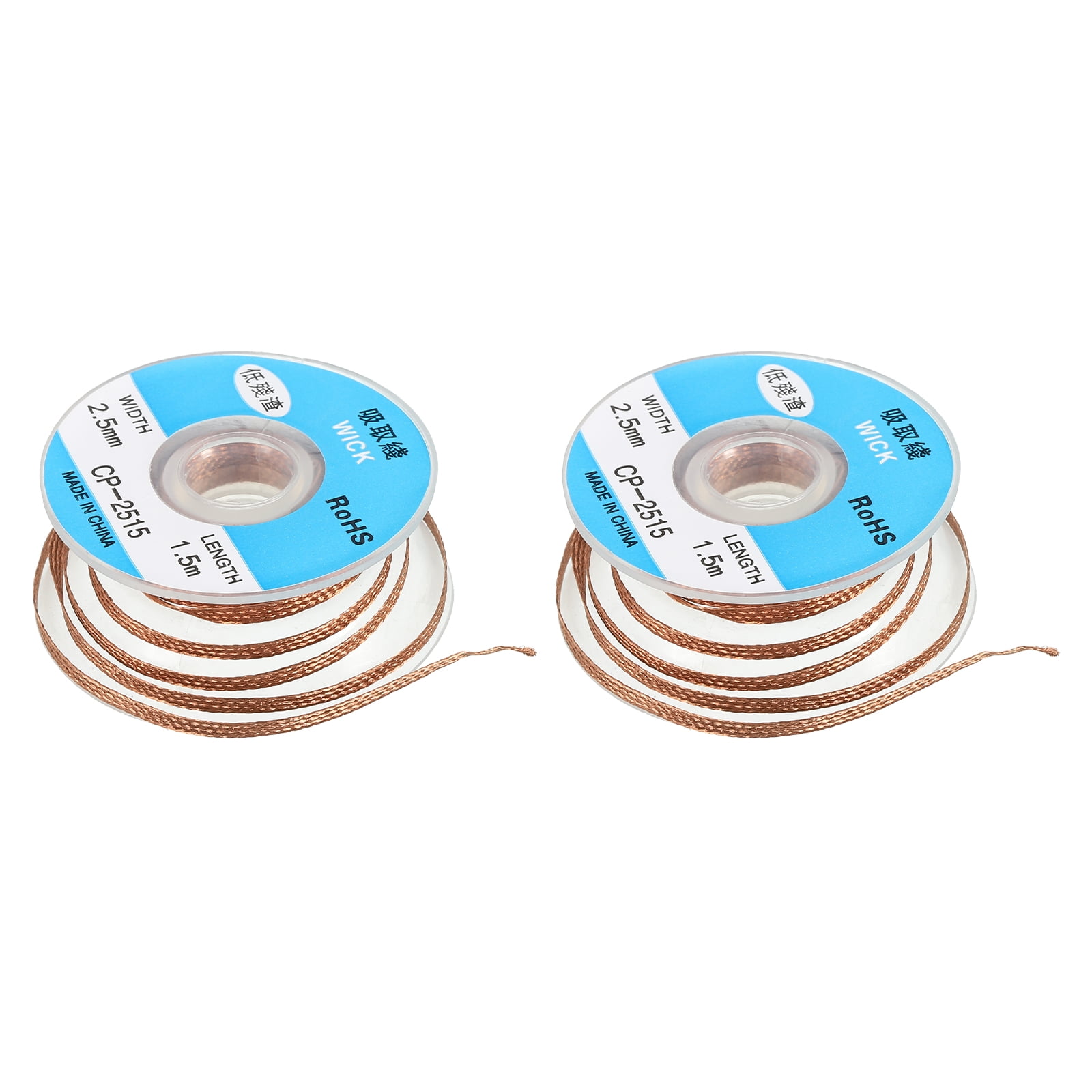 Solder Wick Braid No Clean Desoldering Wick Braid 0.1 Inch x 4.92 Feet ...