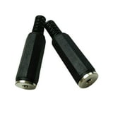 Solderable 2.5mm Female Stereos Sockets 2PCS Heavy Duty Hexagons ...
