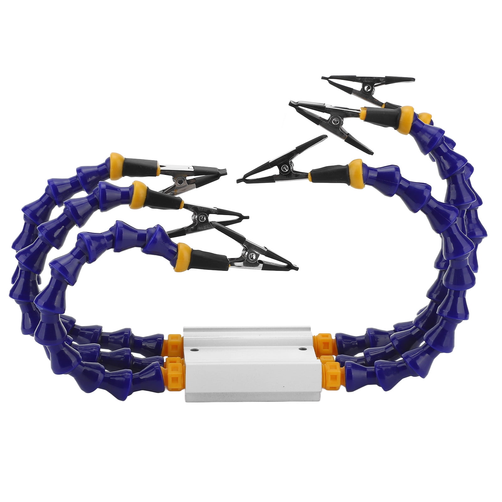 Soldering Helping Hands ABS Flexible Arm Aluminum Alloy Base Third Hand ...