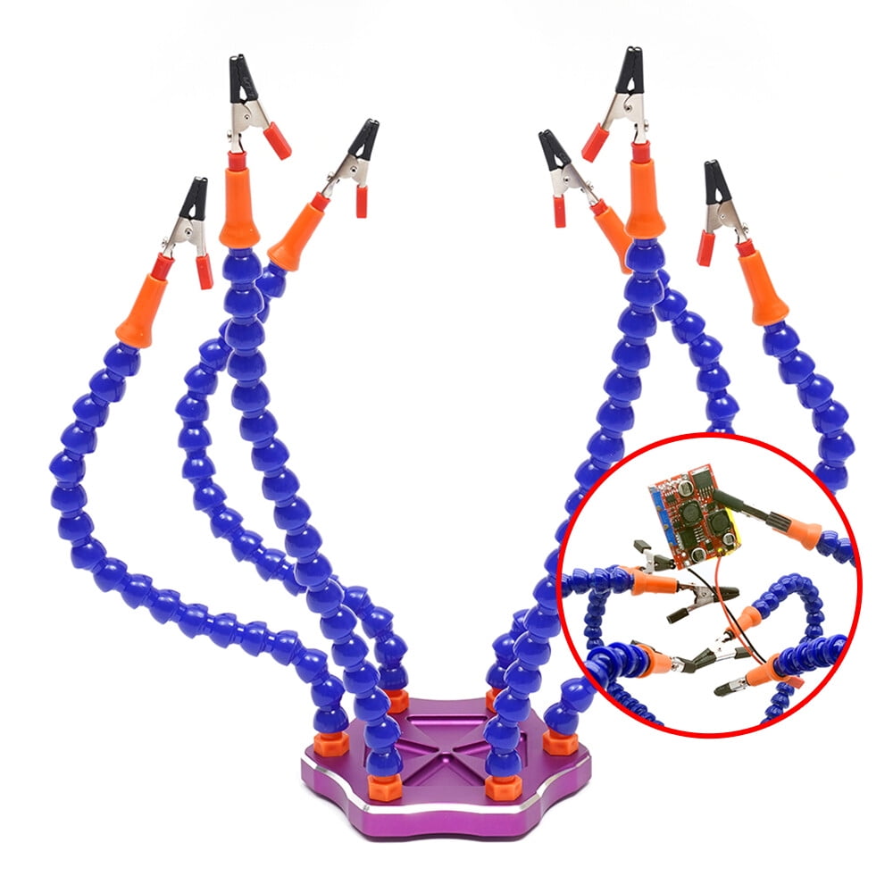 Soldering Helping Hands Helping Hand Tool, Flexible Arms Clips Solder ...