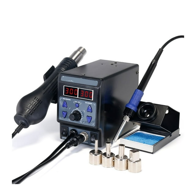 Soldering Iron,Hot Air Soldering Station DIY Digital Rework Station ...
