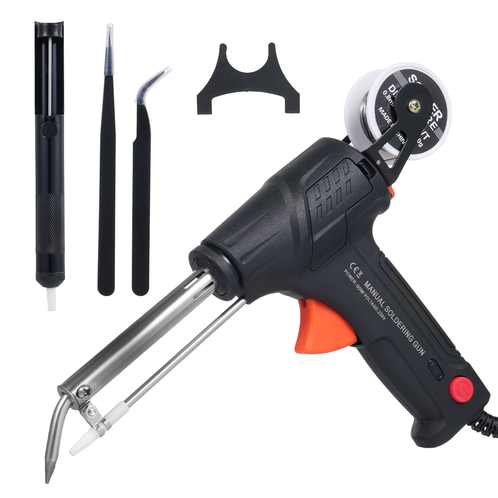 Soldering Iron Kit 60W Corded Electric Welding Machine with Welding ...
