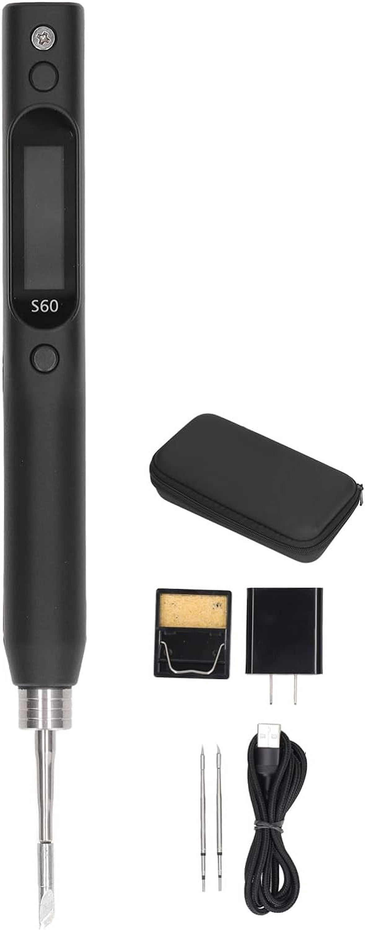 Soldering Iron Kit , AC110-220V 60W Soldering Iron Soldering Tube ...