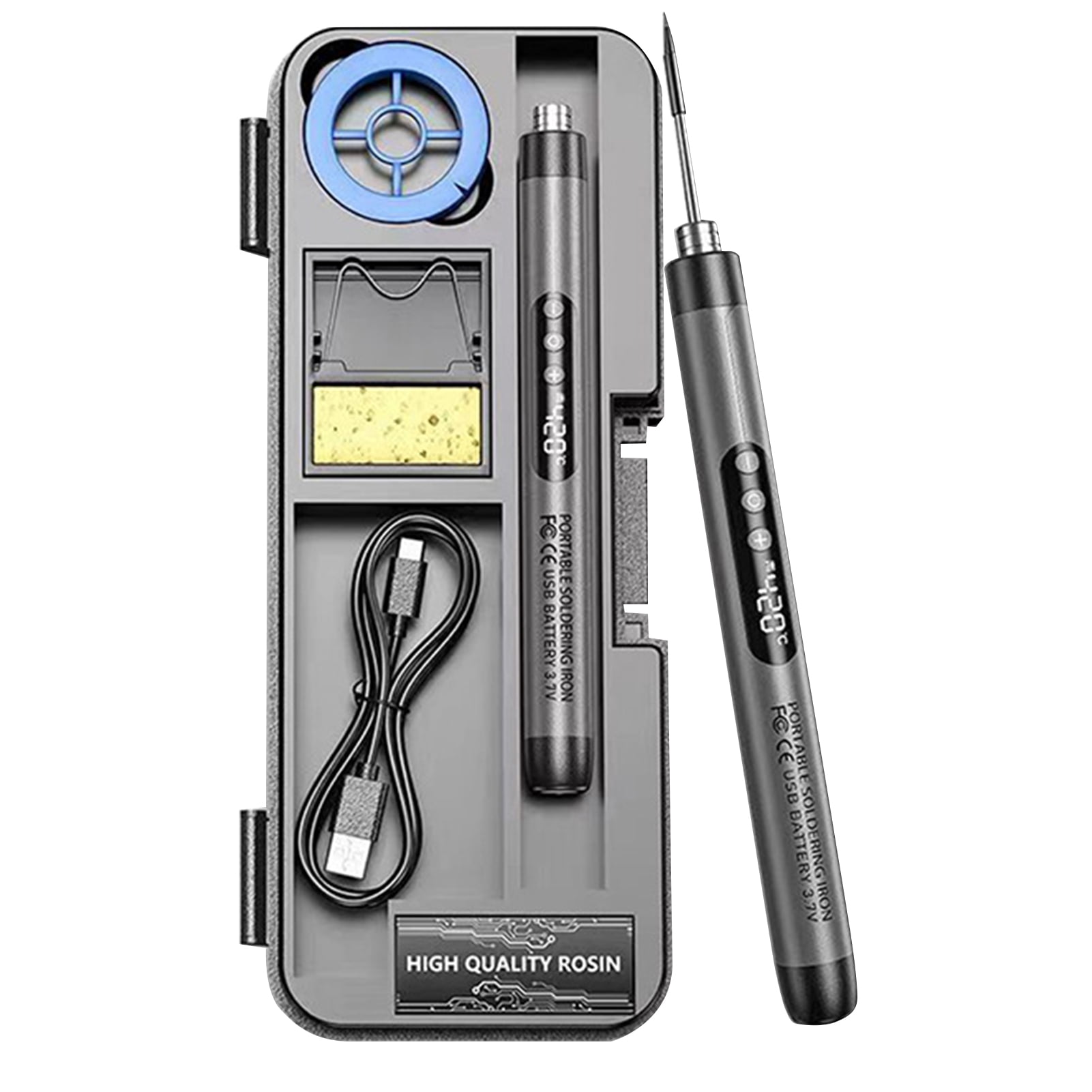 Soldering Iron Pen, 800mAh Portable Solder Iron for Electronics ...