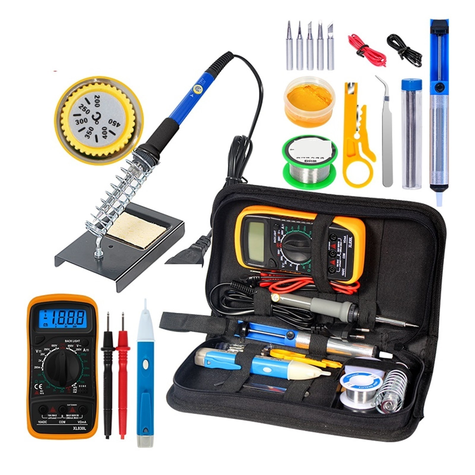 Soldering Iron, Temperature Soldering Iron Kit,80W Soldering Iron Kit ...