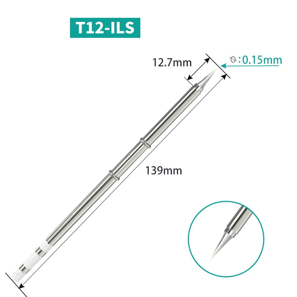 Soldering Iron Tip T12 Lead-Free Soldering Iron Tips Replacement ...
