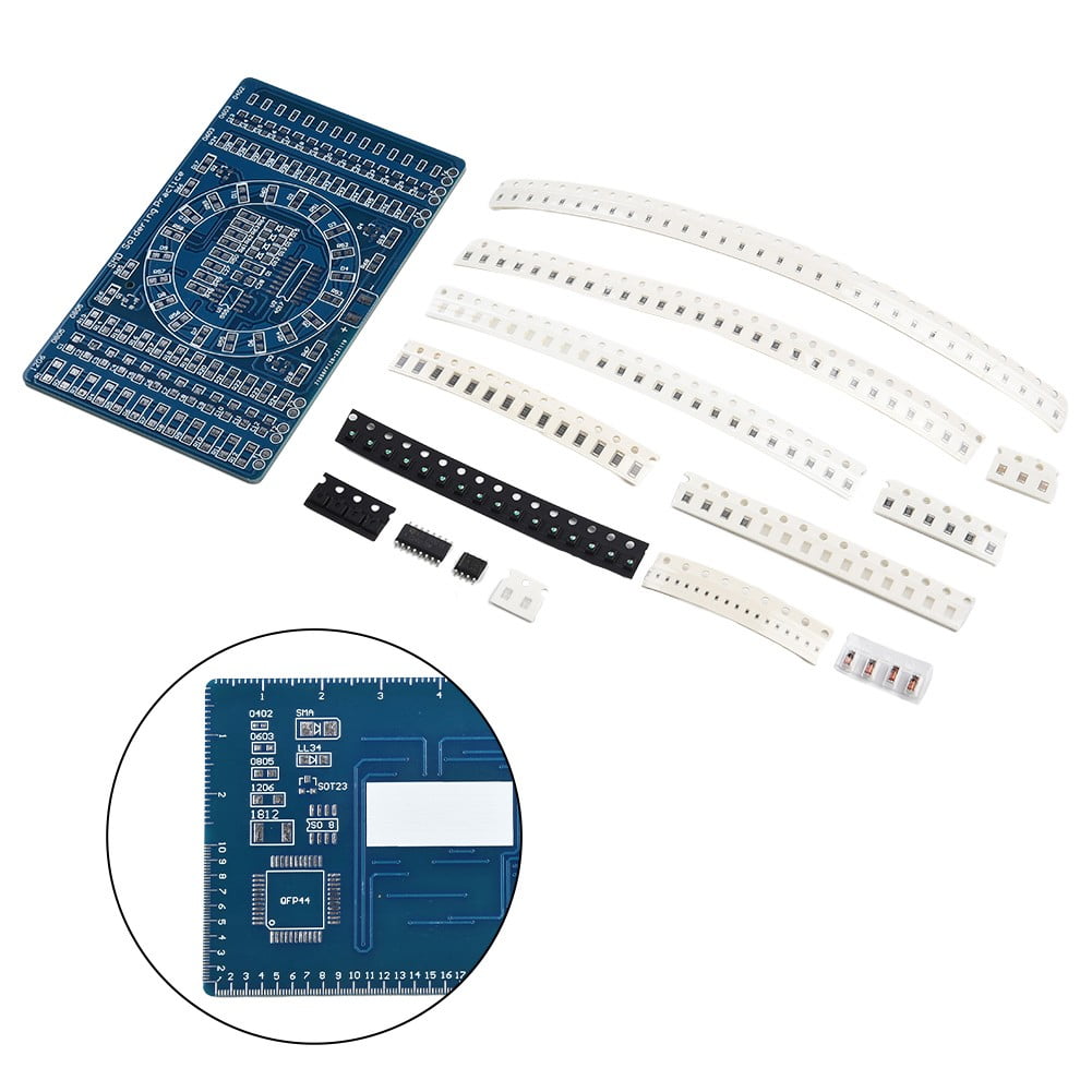 Soldering Practice For Smd Circuit Board Led Electronics Project Diy ...