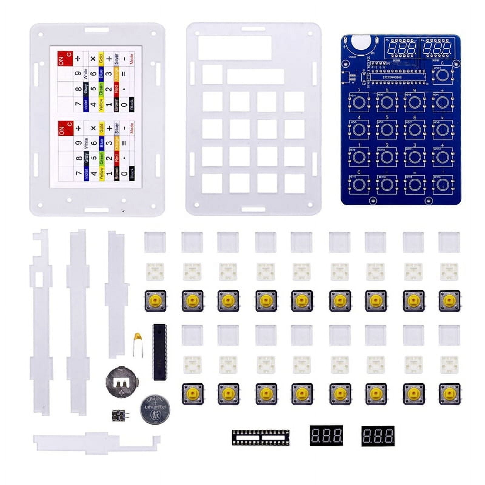 USB/Battery Powered Desk Calculator Soldering Project Kit - Walmart.com