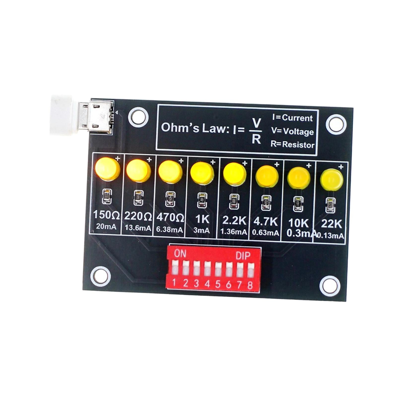 Soldering Practice Kit Ohm's Law Board DIY Learning Metal Material for ...