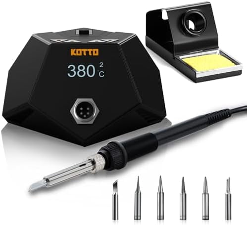 Soldering Station Kit - 60W OLED Digital Portable Soldering Iron Gun ...