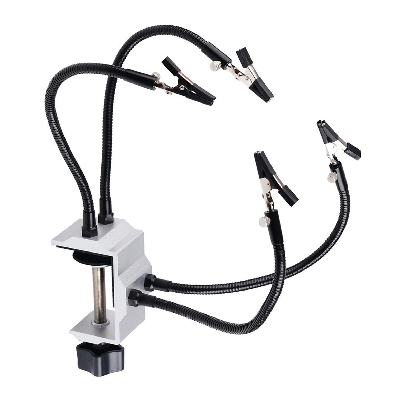 Soldering Third Hand 4 Flexible Universal Arms Tabletop Clamp Base ...