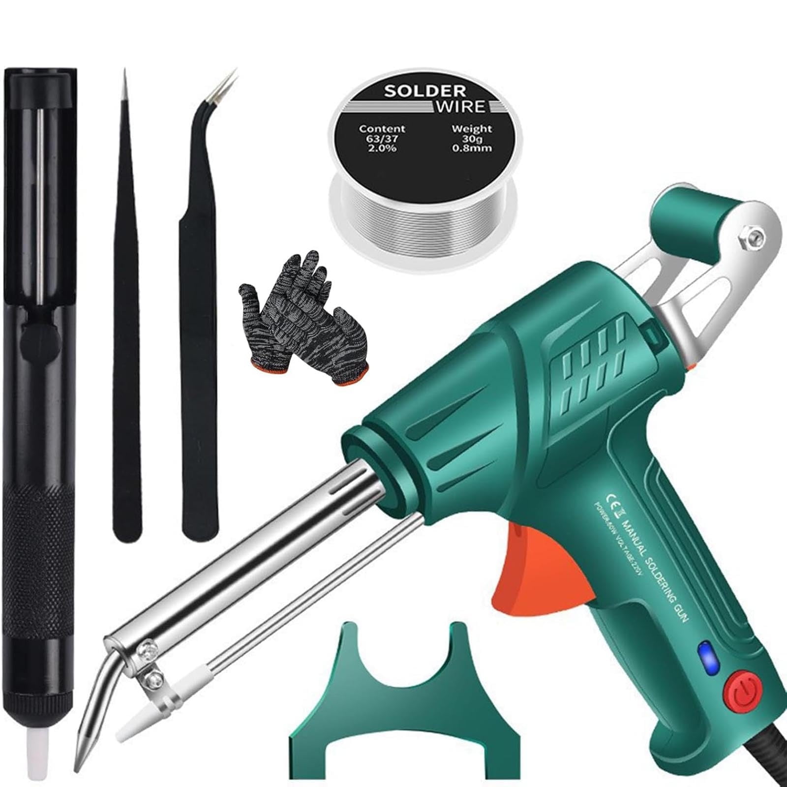 Soldering Tool Kit - Soldering Iron Kit with Adjustable Temp 180-520°C ...