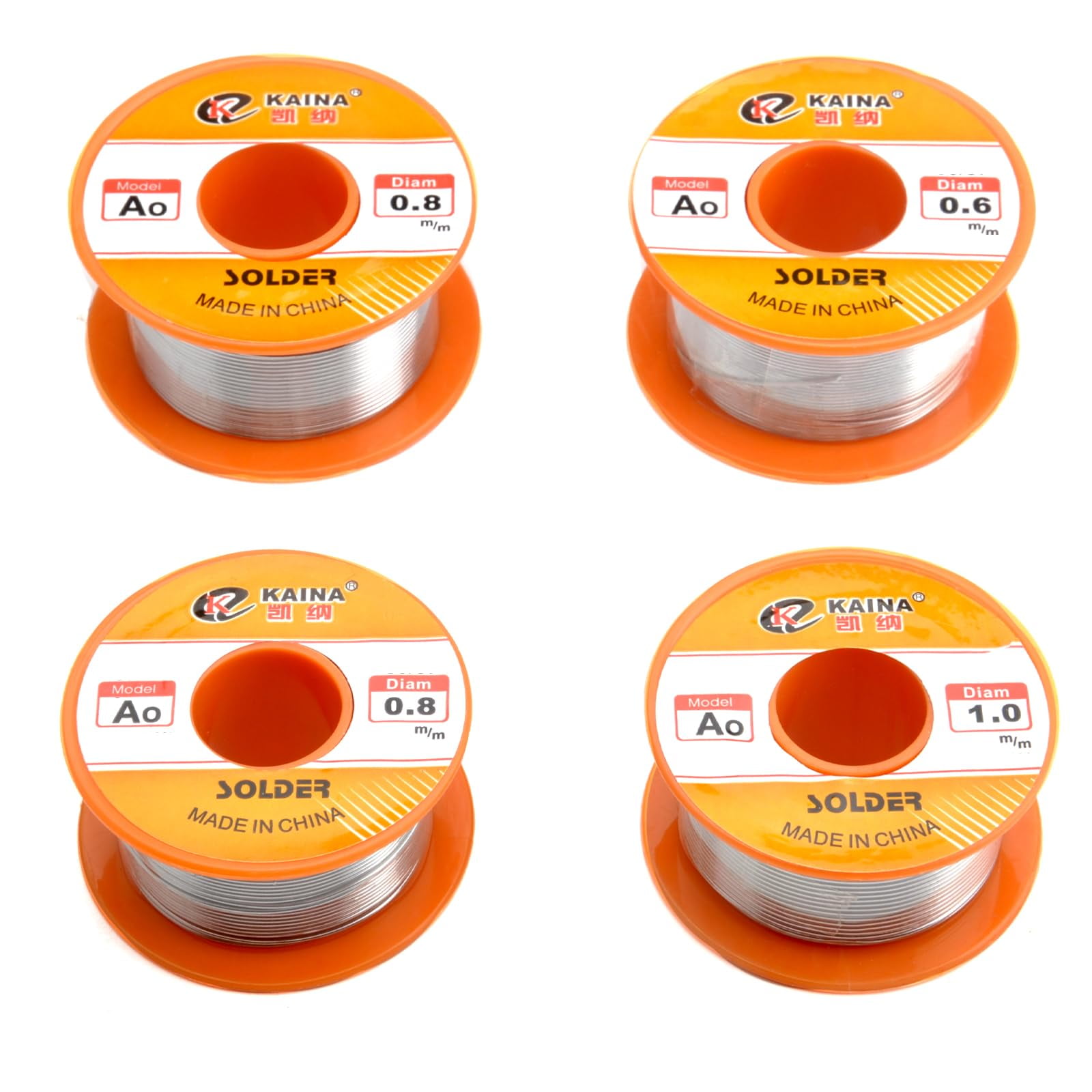 Soldering Wire 4 Pack Solder Wire Electronics Lead Free Solder Wire ...