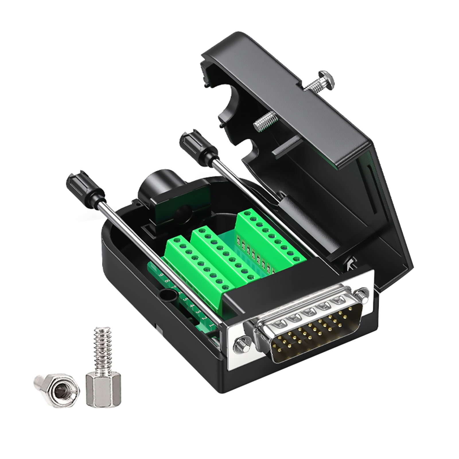 Solderless 3-Row 26-Pin Circuit Adapter Plug Signals Module Board ...