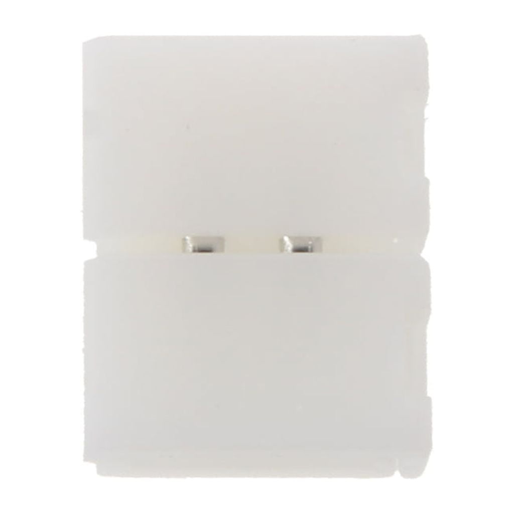 Solderless Clip-on Coupler Connector 2 Pin 10mm For 5050 Single Color ...