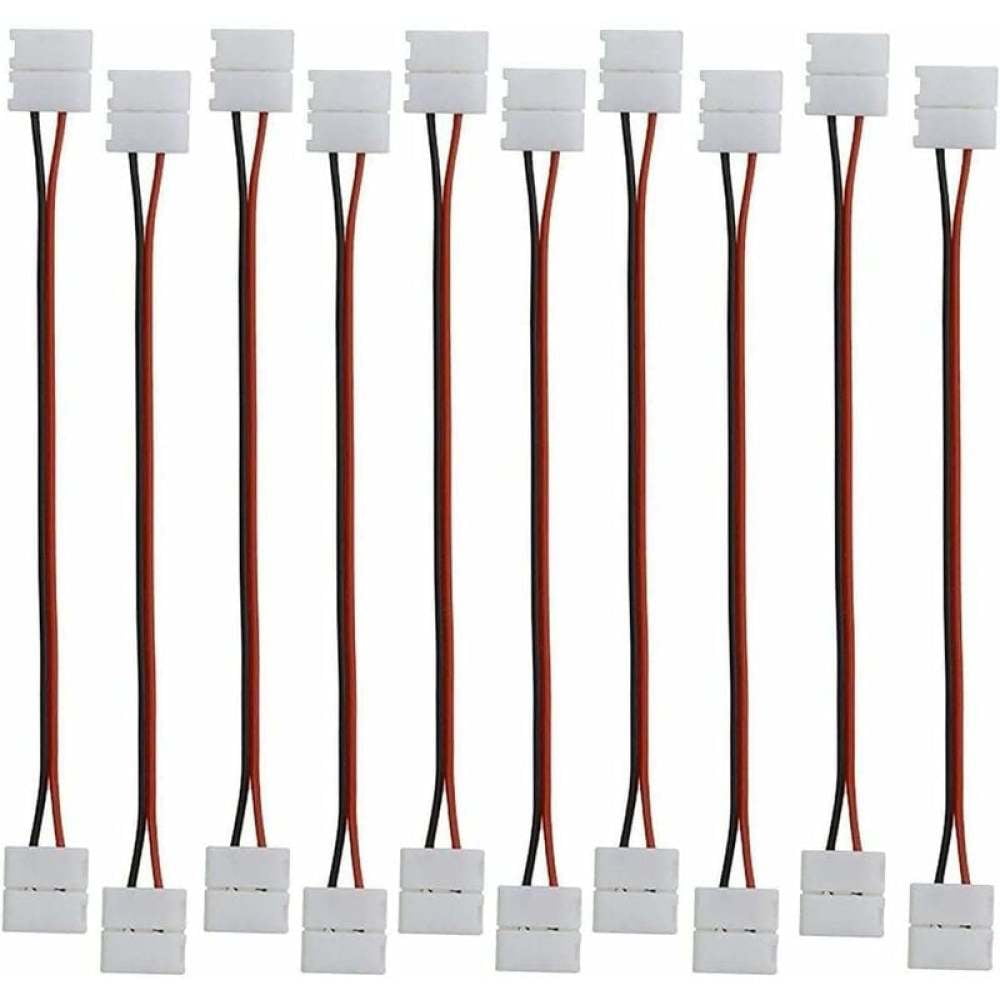 Solderless Connection for 10mm Wide Strips, Easy Installation Quick ...