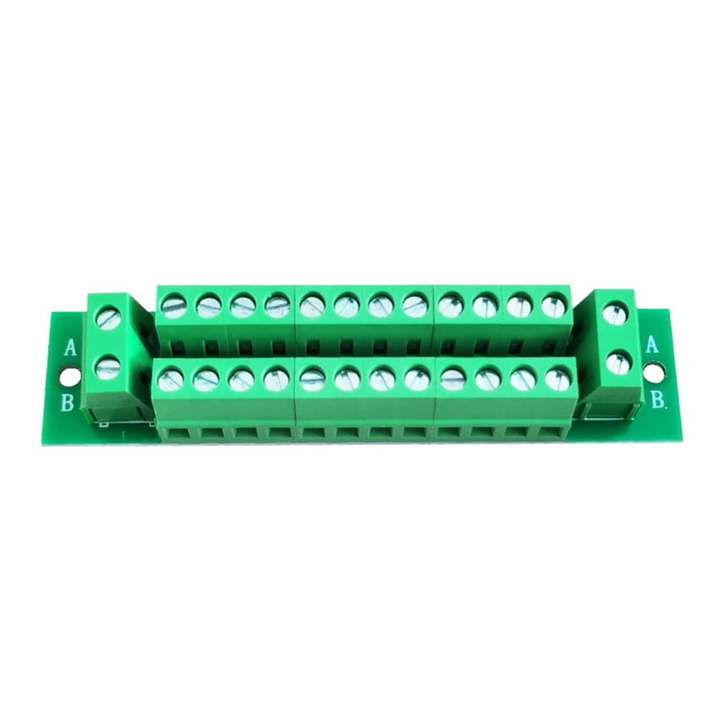 Solderless Docking Screw Terminal Block Connector Plug Green Terminal ...