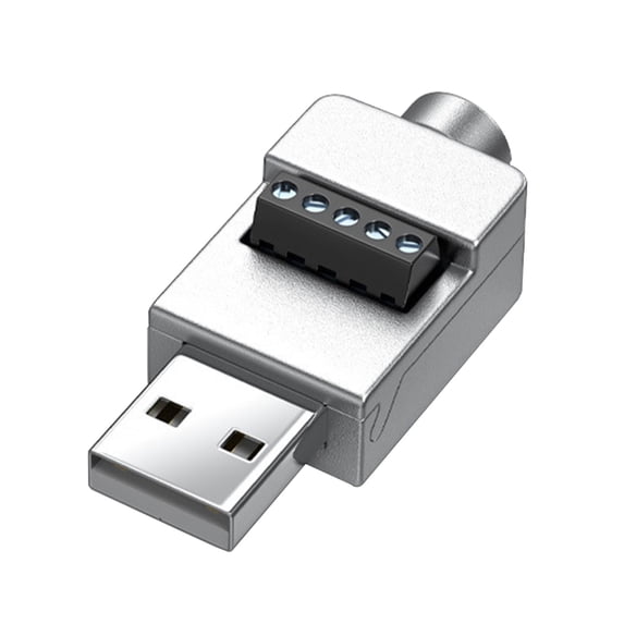Solderless USB Connectors USB 2.0 Screw Terminal Block Adapter ...