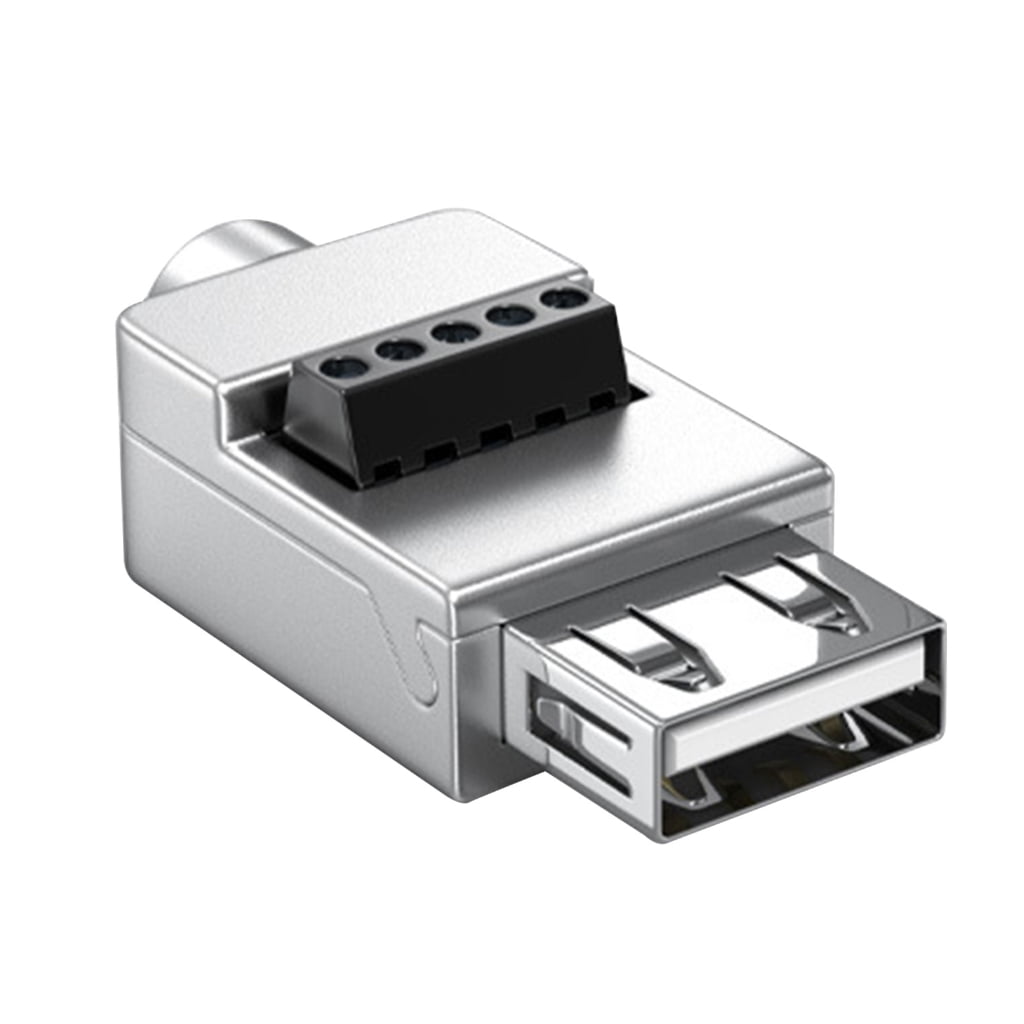 Solderless USB Connectors USB 2.0 Screw Terminal Block Adapter ...