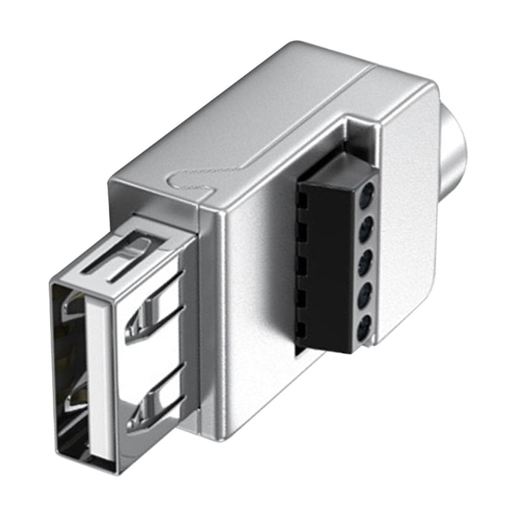 Solderless USB Connectors USB 2.0 Screw Terminal Block Adapter ...