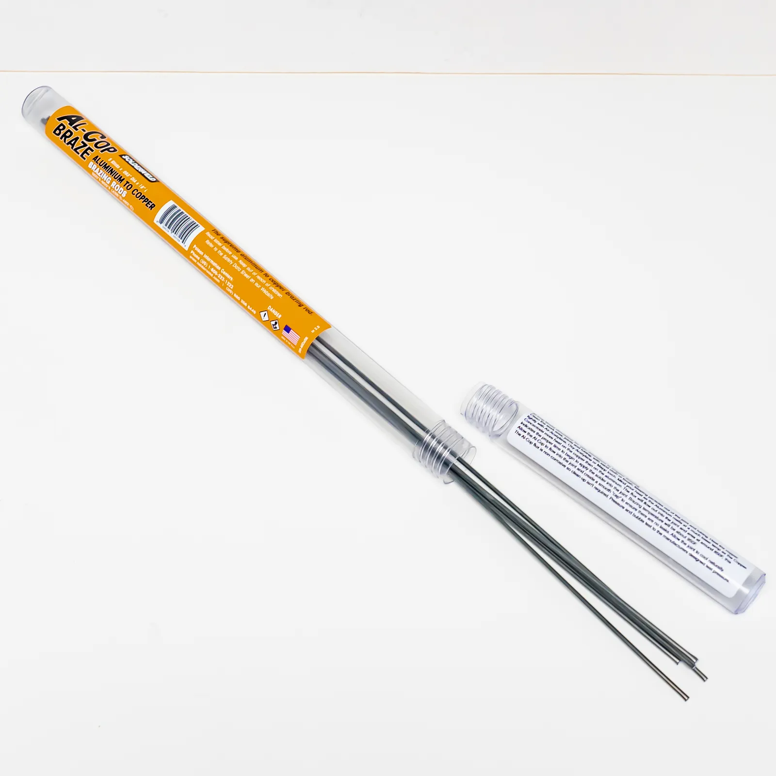 Solderweld SW-ALCU5K Al-Cop Braze Aluminum to Copper Brazing Rods 5 18 ...