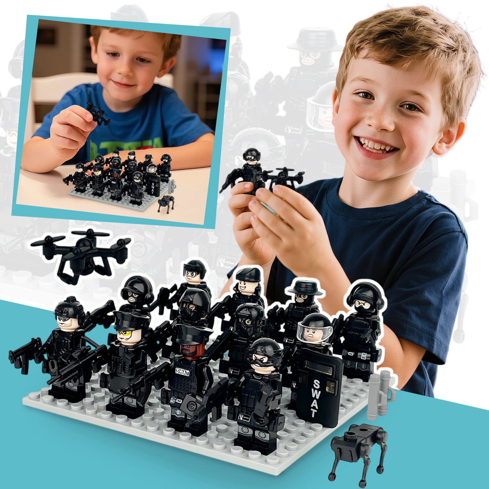 Soldier Building Blocks, Soldier Toy Building Sets, Soldier Minifigures ...