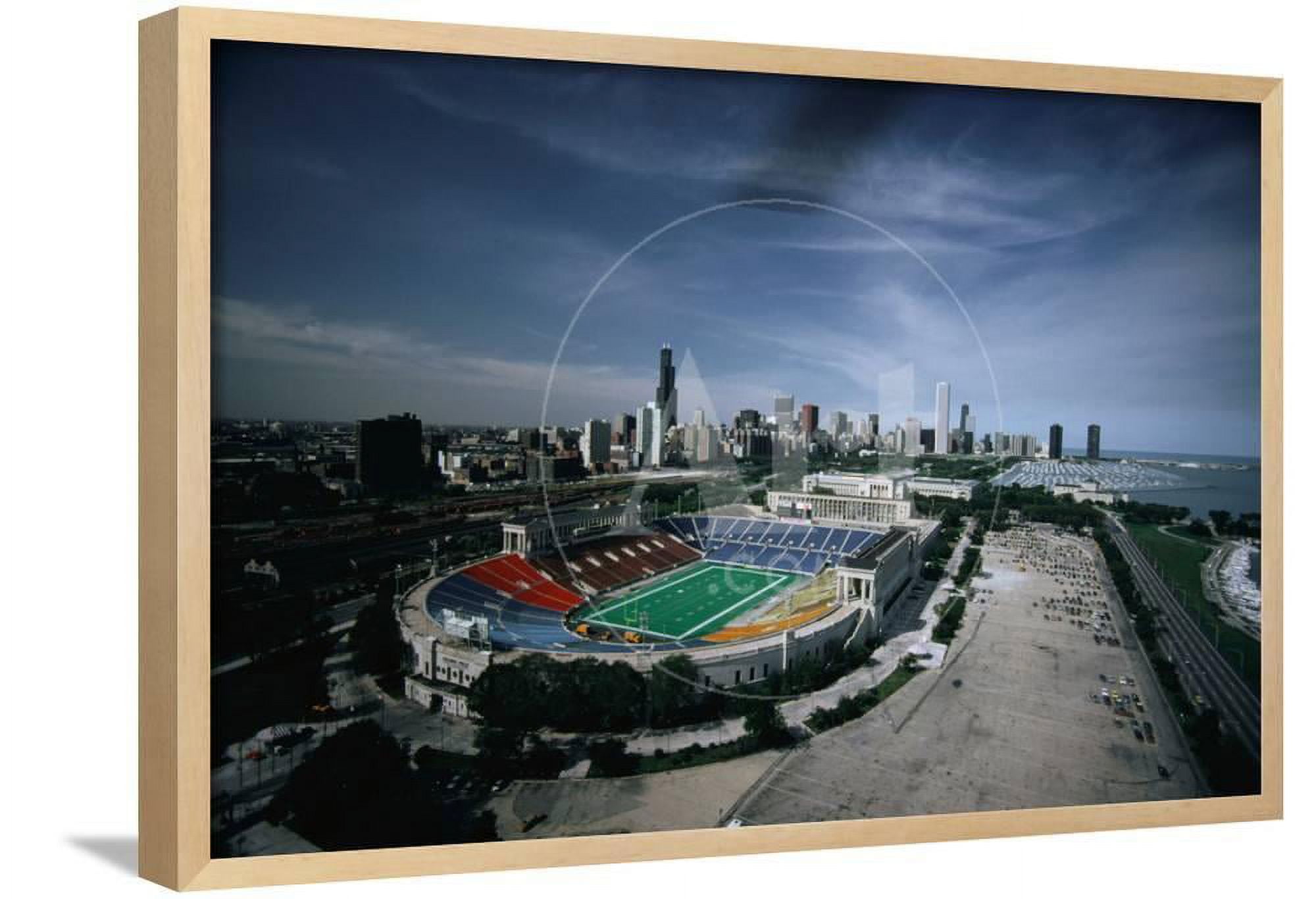 Soldier Field, Scenic Framed Art Print Wall Art Sold by Art.Com ...