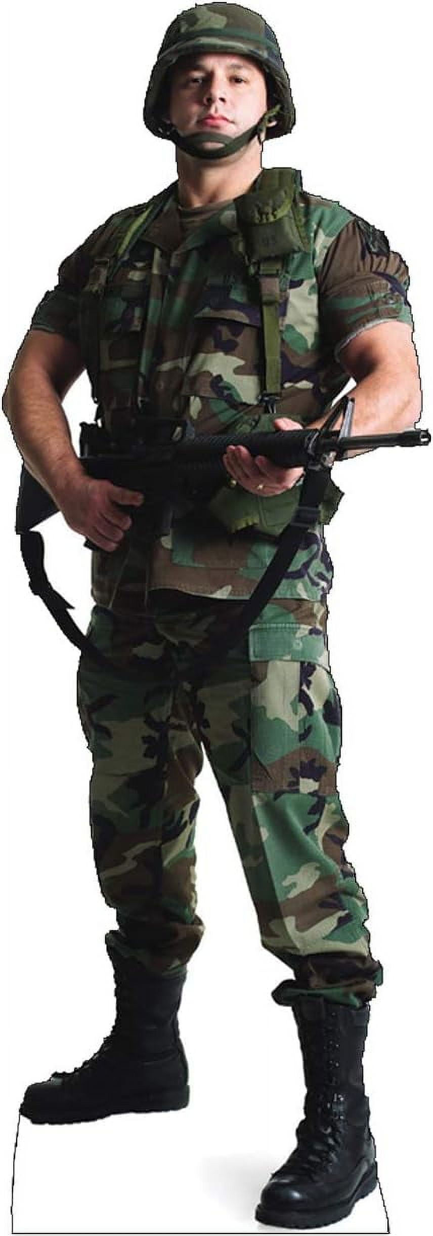 Soldier Life Size Cutout Standup - Walmart.com