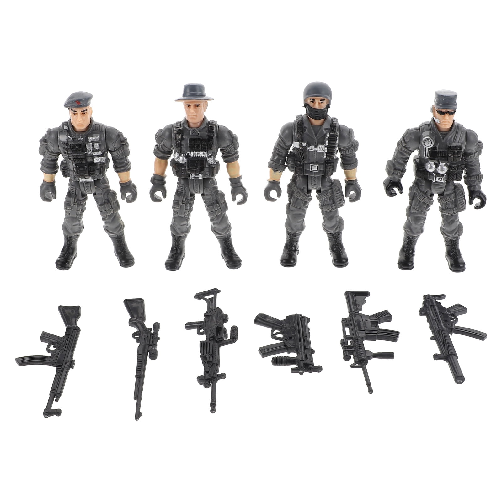 Soldier Model, 1 Set of Soldier Figurine Toys Soldier Molds Military ...