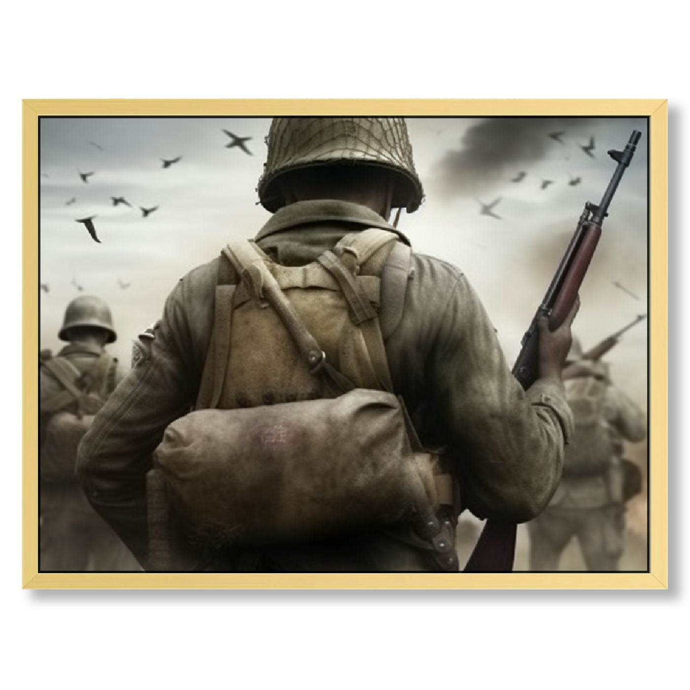 Soldier Posters Vintage Posters Canvas Art Poster Picture Print Modern ...