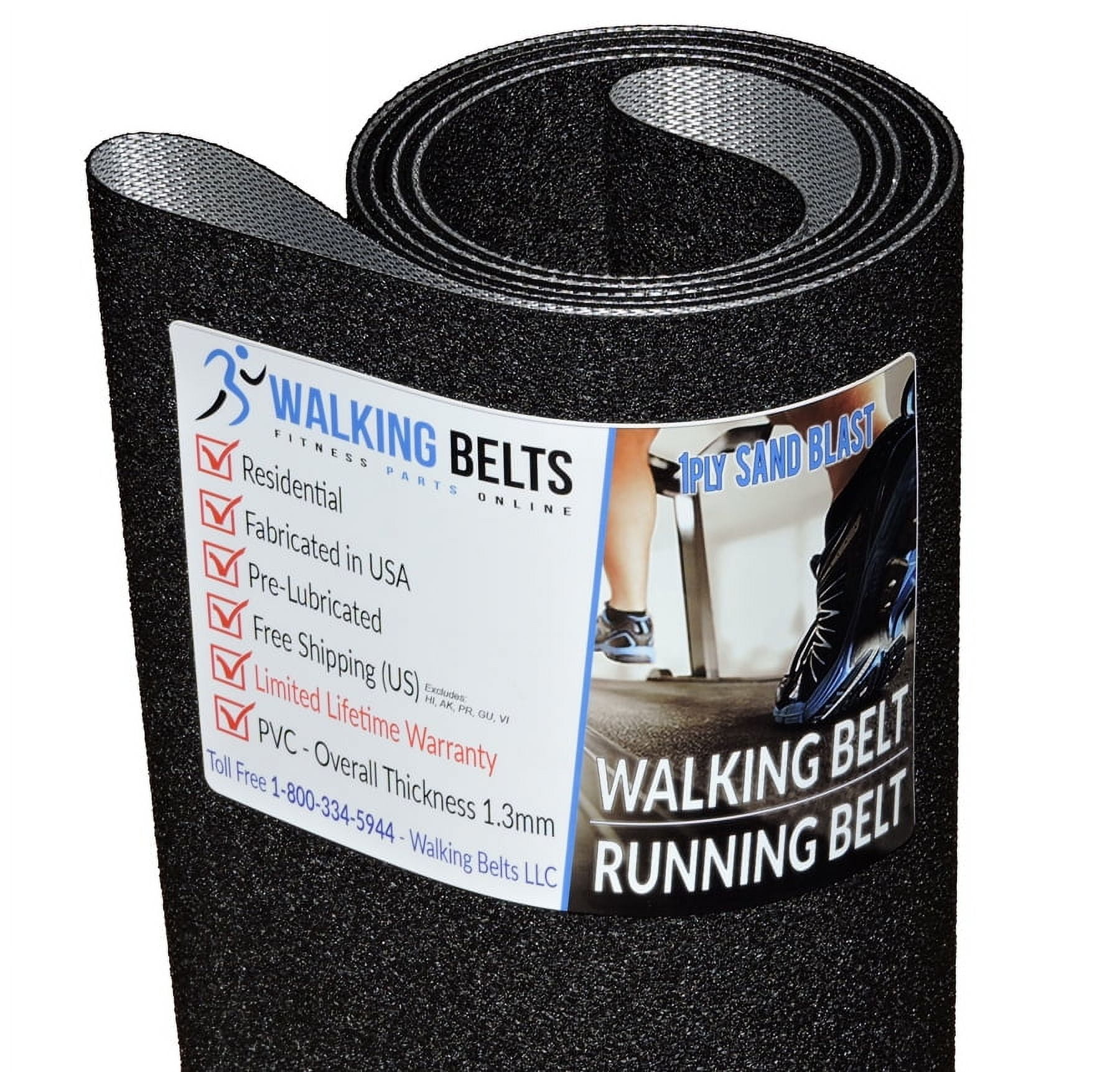 Sole AF63 (563810) (2011) Treadmill Running Belt Sand Blast - Walmart.com
