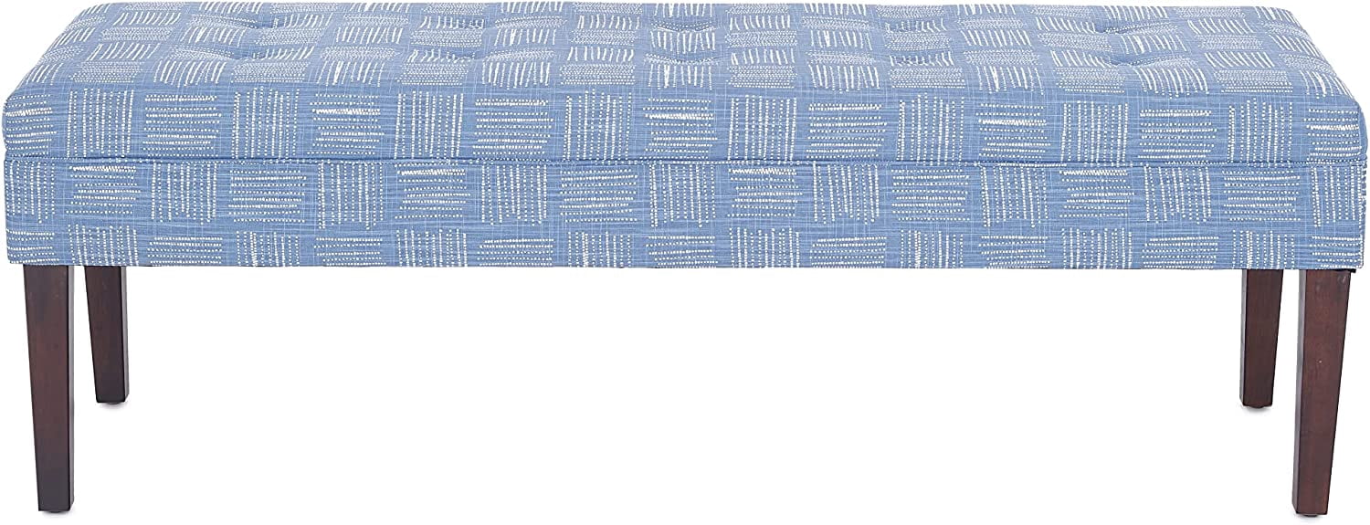 Sole Designs Kaya by Rectangle Upholstered Storage Bench BraveChill ...