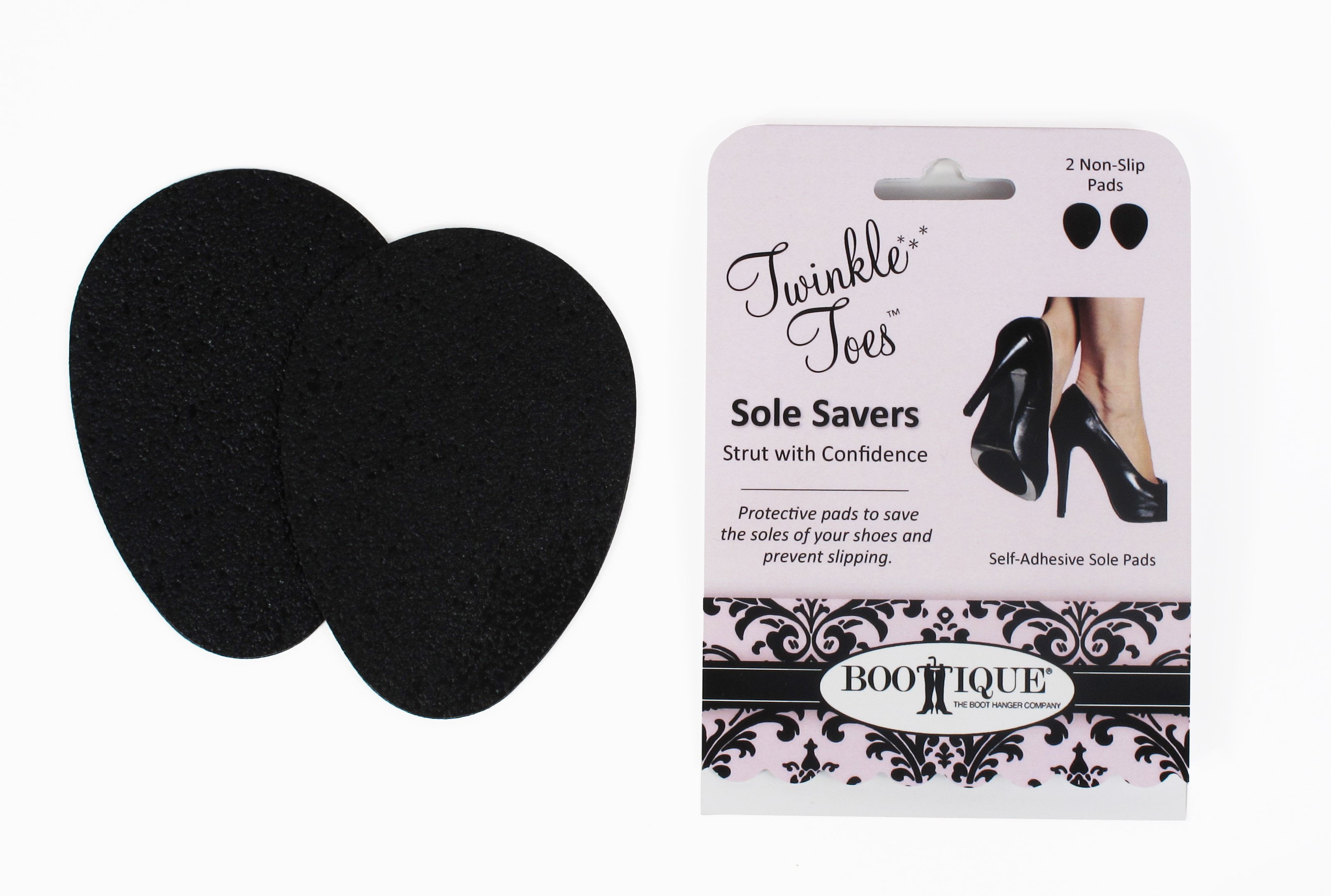 Sole Savers (3 Pair)-- Sole Protector, Bottom of Shoe Anti-skid Pad ...