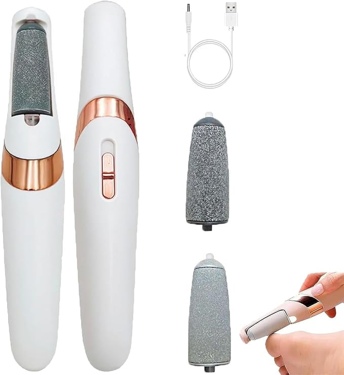 Sole Smooth Electric Foot Callus Remover - White - Walmart.com