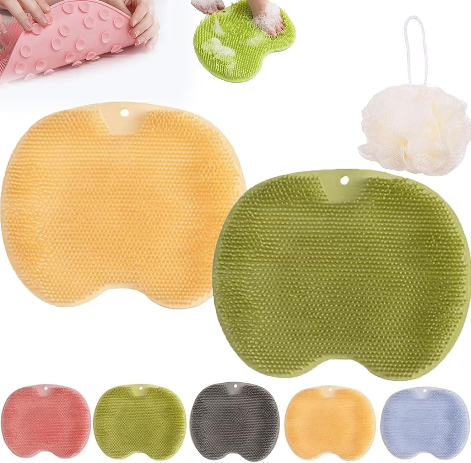 SoleSpa – Hands-Free Silicone Foot Scrubber Mat, Solespa Foot Scrubber ...